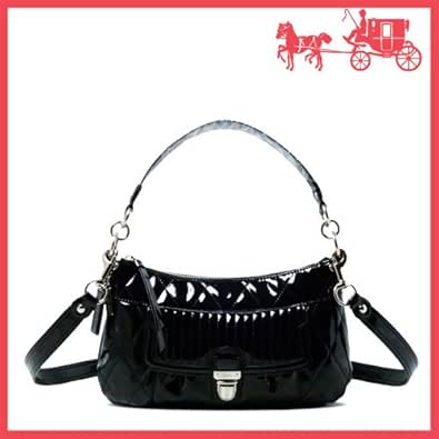 Amazon | (コーチ) COACH 2WAY ショルダーバッグ ポピー ブラック Style/18671_SV/BK [並行輸入品 ...