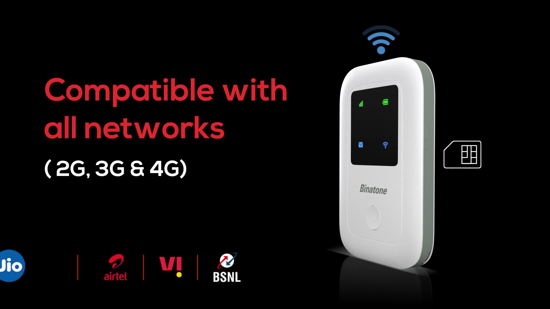 Binatone 4G MiFi Device