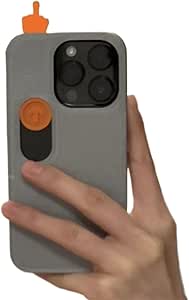 Amazon.com: ZAbina 3D Printed Middle Sliding Finger Sliding Phone Case ...