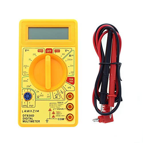 Lawazim Digital Multimeter, Yellow : Buy Online at Best Price in KSA ...