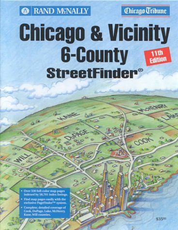 Chicago 6 County Atlas (Illinois) (Streetfinder S.): Amazon.co.uk: Rand ...