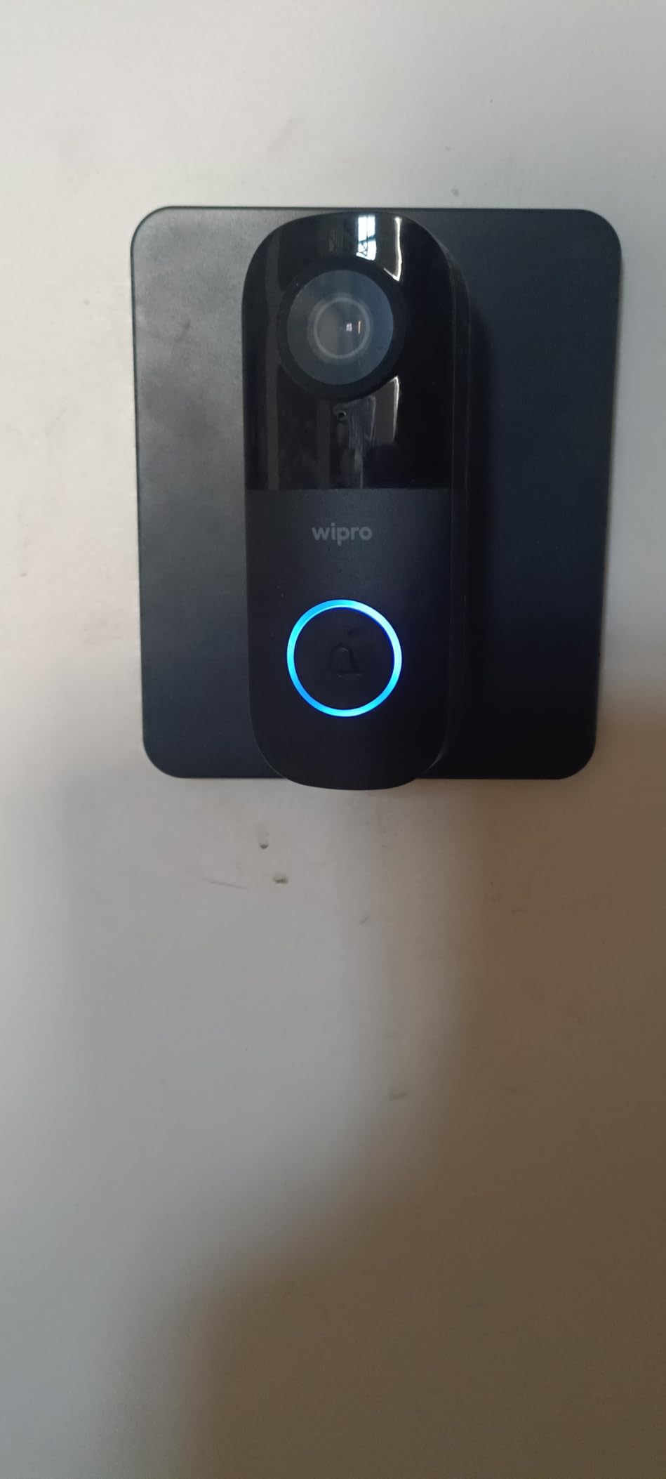 wipro Smart Wi-Fi Video Doorbell | 2 MP 1080p Full HD Camera with Night ...
