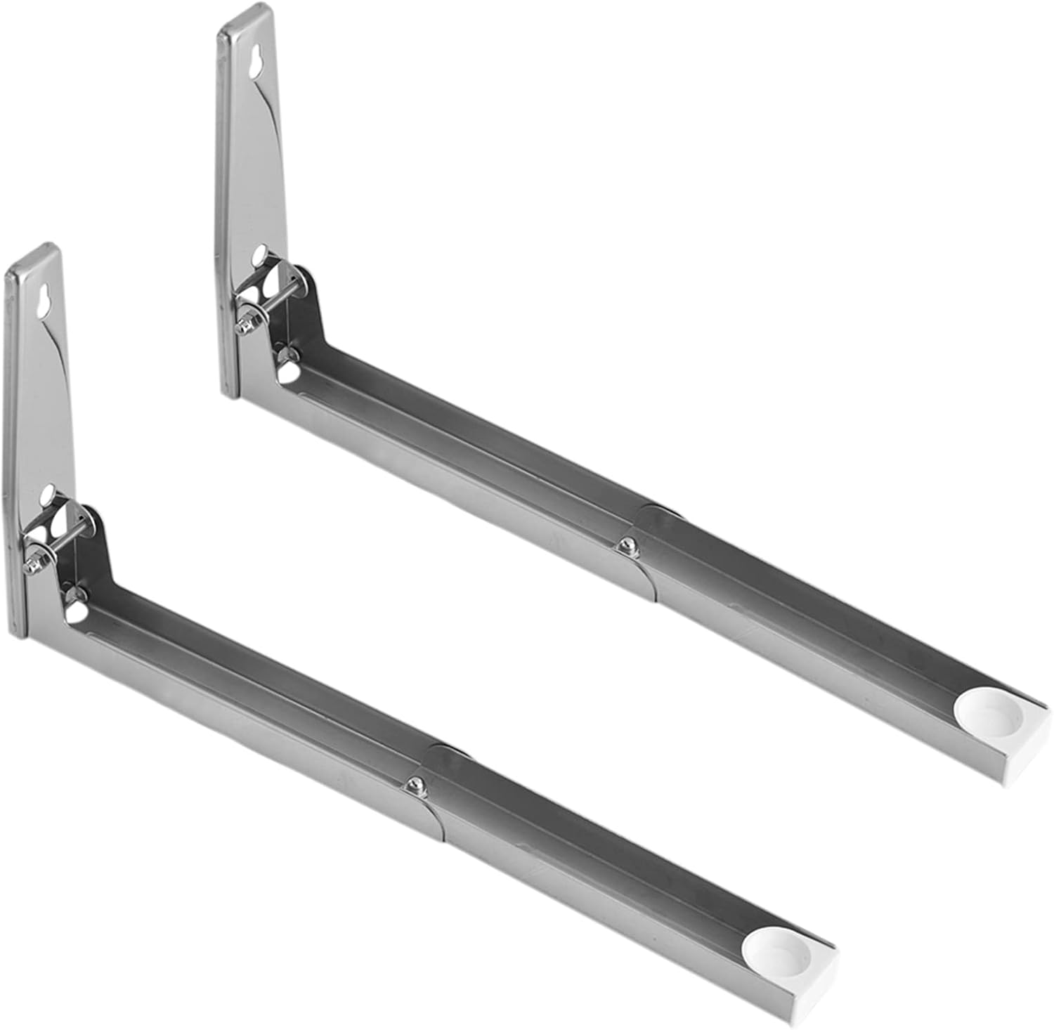 Amazon.com: 2 PCS Universal Stainless Steel Microwave Mount Bracket ...