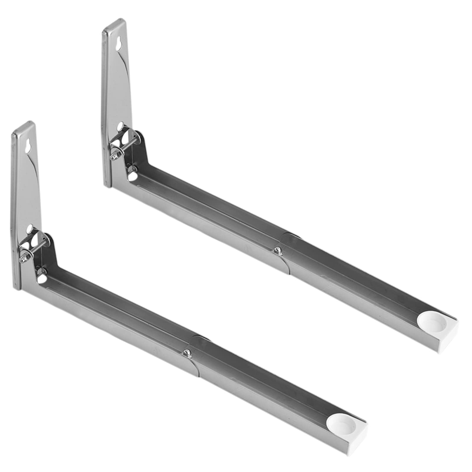 Amazon.com: 2 PCS Universal Stainless Steel Microwave Mount Bracket ...
