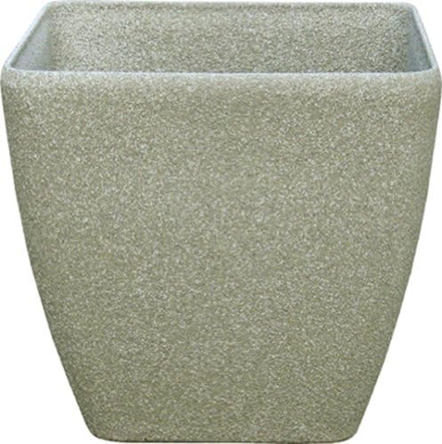Amazon.com : Stone Light SK Series 20 in. Cast Stone Square Planter ...