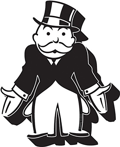 Monopoly Man With Empty Pockets