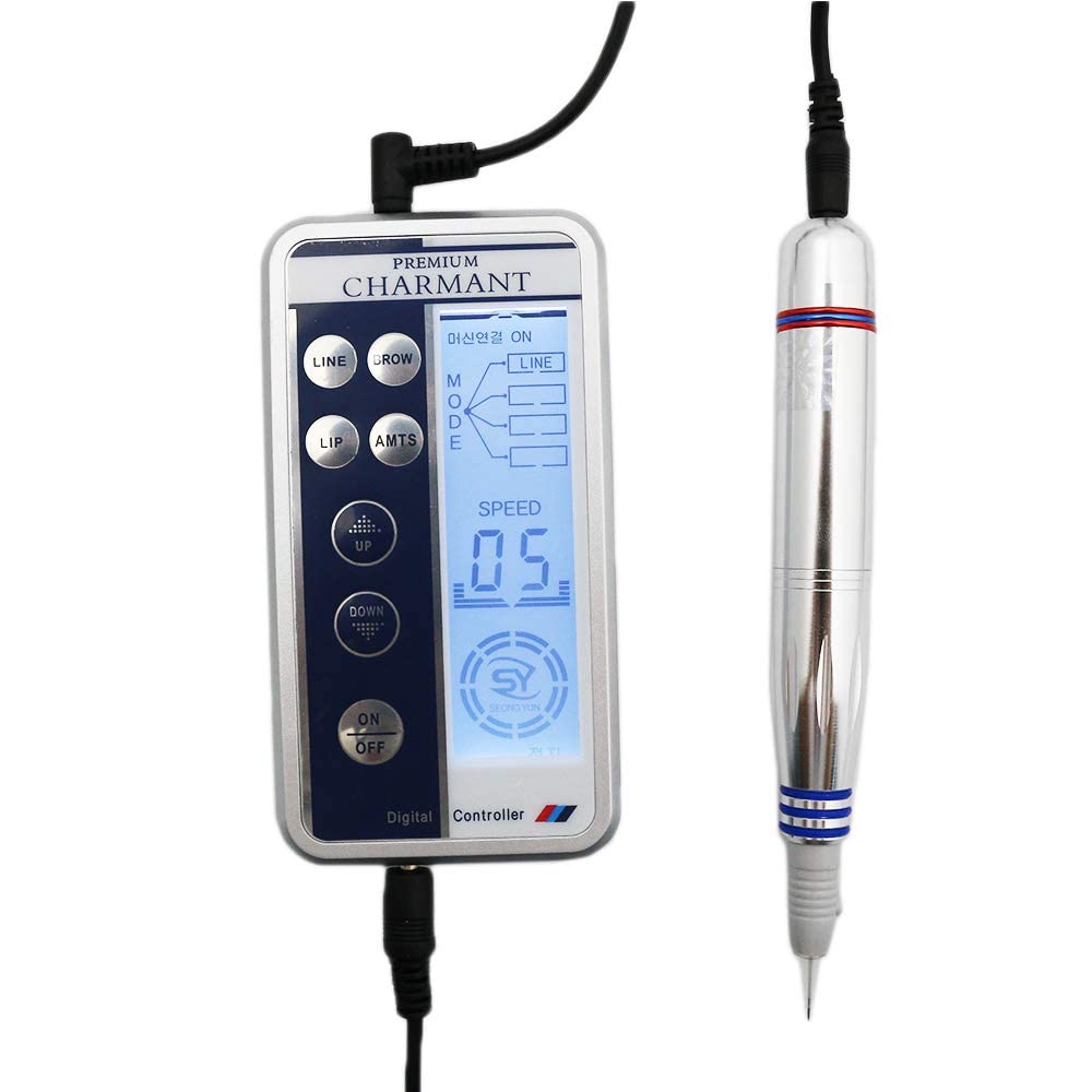 Buy Vinban Electric Digital Semi-Permanent Eyebrow Lip Eyeliner Pen ...