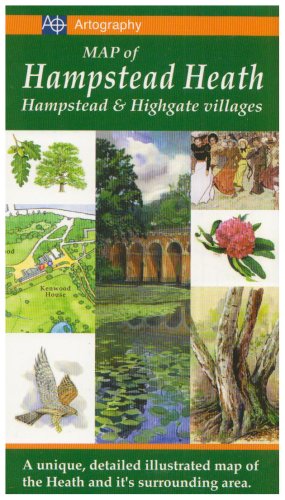 Map of Hampstead Heath: Amazon.co.uk: Toohig, Michael: 9780954507305: Books