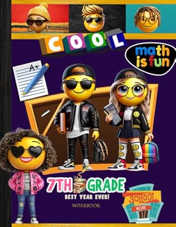 7th Grade Math Workbook: Grade 7th Student Homeschool Basic to Advanced ...