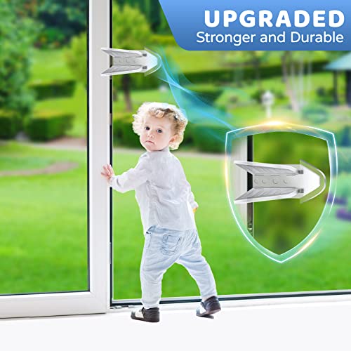 Snapklik.com : Sliding Door Lock For Kids Safety: 8 Pack Window Locks ...