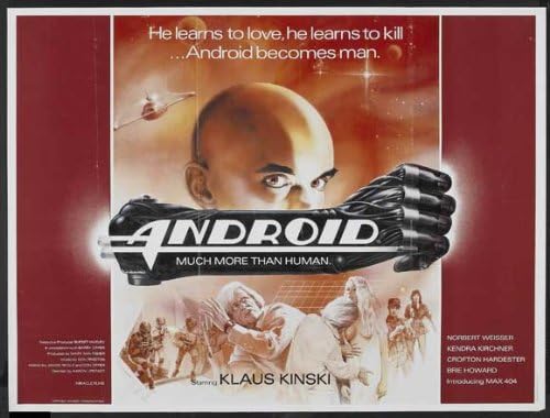Android Poster Movie C 27 x 40 In - 69cm x 102cm Klaus Kinski Don Opper ...
