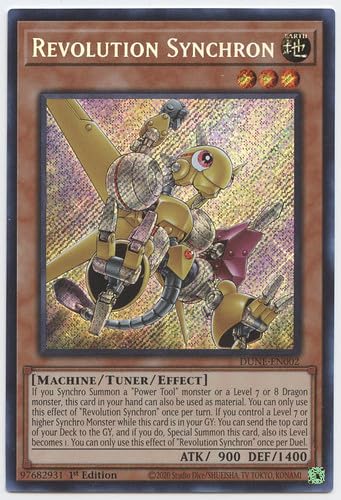 Amazon.com: Revolution Synchron - DUNE-EN002 - Secret Rare - 1st ...