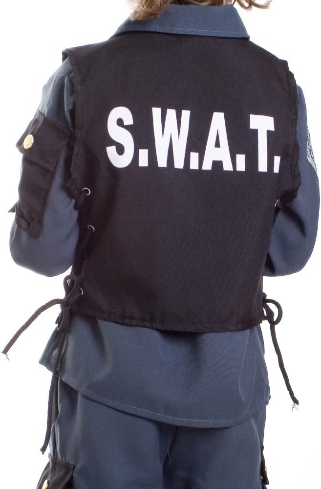 Dress Up America Adult Deluxe SWAT Police Officer Costume – BigaMart
