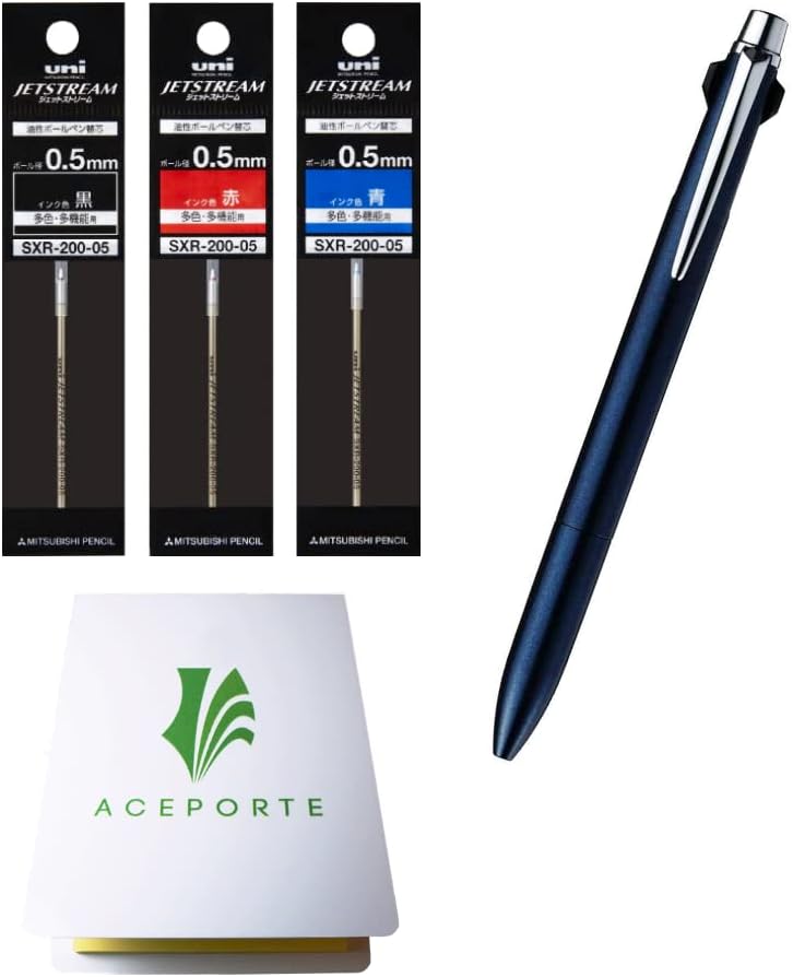 Amazon.com : Uni Jetstream PRIME 0.5mm Oil-based Ballpoint Pen Dark ...