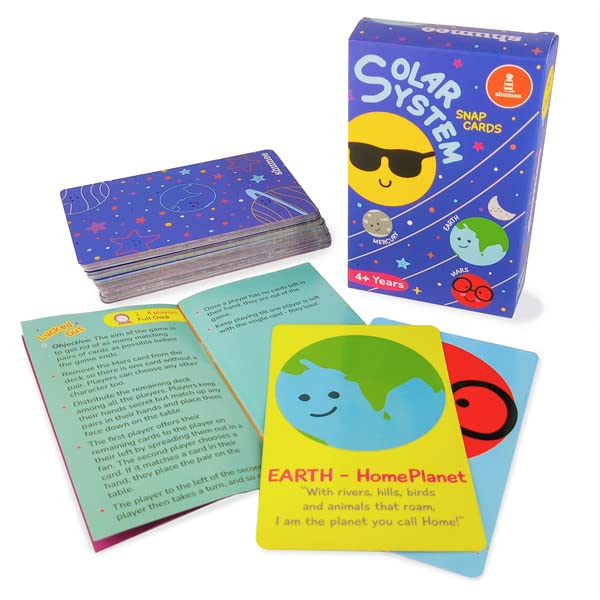 Shumee Solar System Snap Cards- 3 Years+ | 52 Cards | Multicolor ...