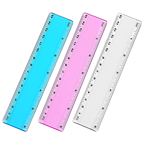 Snapklik.com : Color Plastic Ruler Straight Ruler Assorted Color Ruler ...