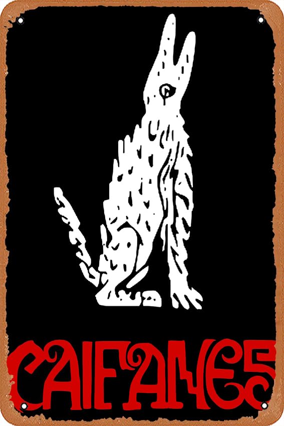 Amazon.com : AirBnk Music Caifanes Band Logo Pop Rock Poster 12" X 8 ...