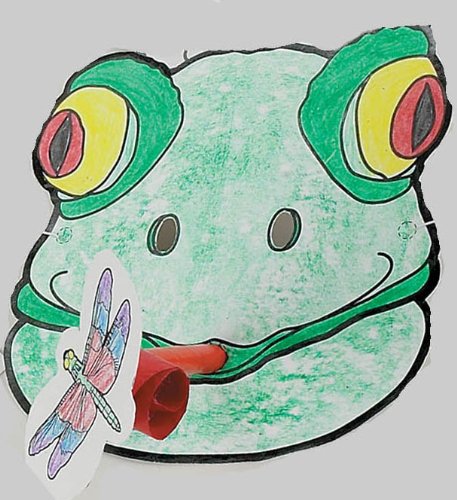 Amazon.com: Nature-Watch Froggy Face Mask Craft Kit (Makes 25 Projects ...