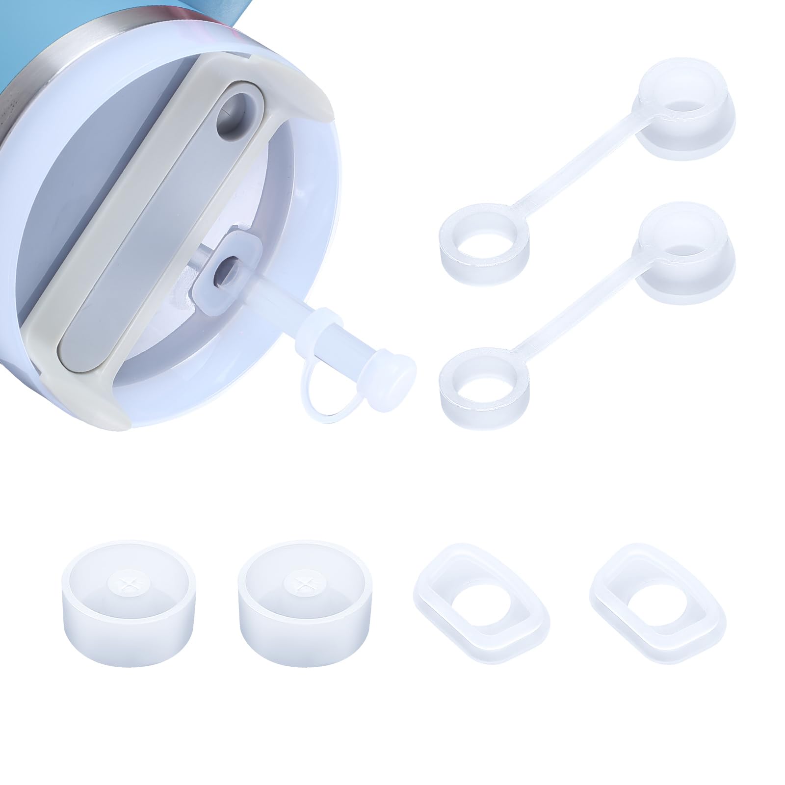 Amazon.com: LITHOS Store Spill Stopper Set of 3: Silicone Spill-Proof ...