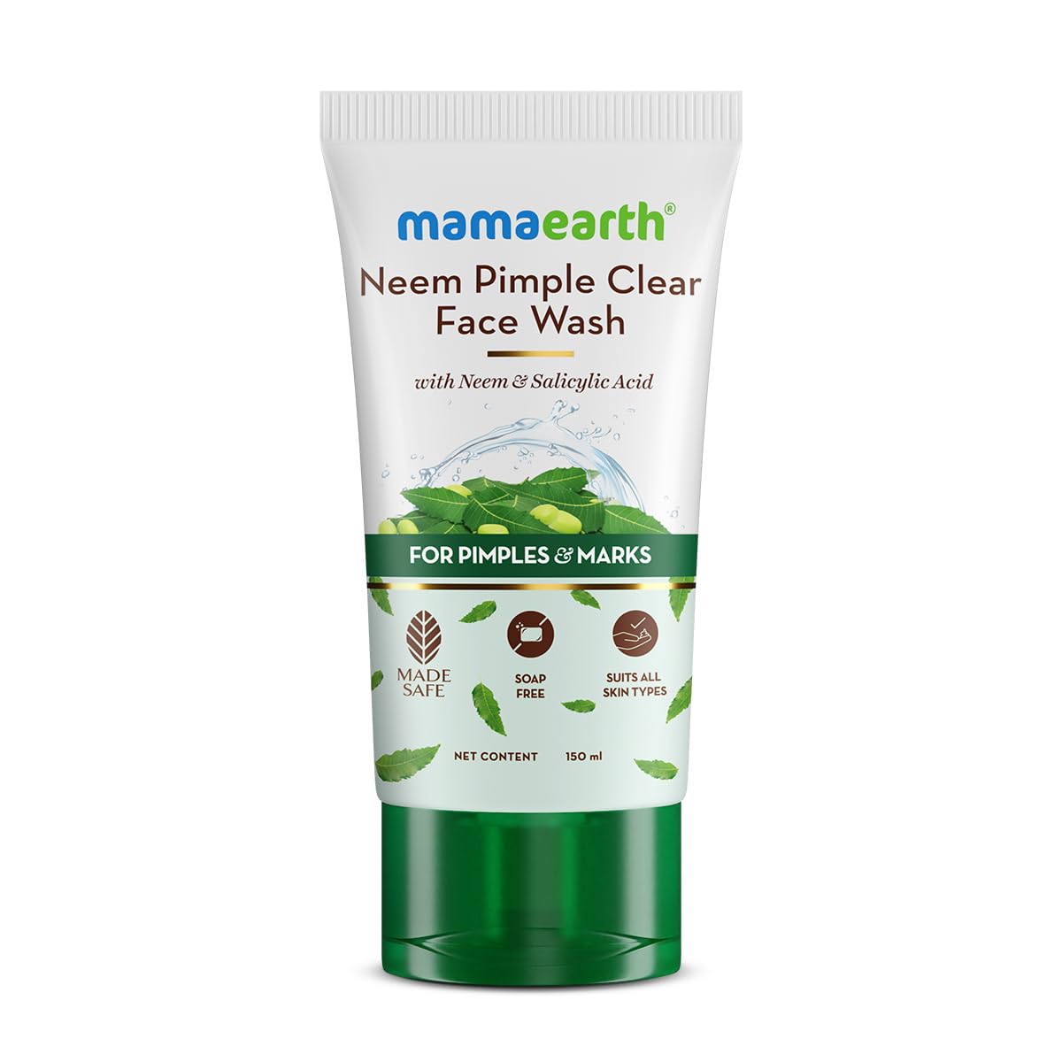 Mamaearth Pimple Clear Face Wash with Neem & Salicylic Acid 150 ml ...