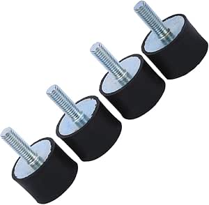 4 Stücke Schwingungsdämpfer, Gummimetallpuffer Anti Vibration ...