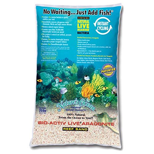 Amazon.com: Live Reef Aquarium Sand-20lbs - SANDBIO-ACTIV : Pet Supplies