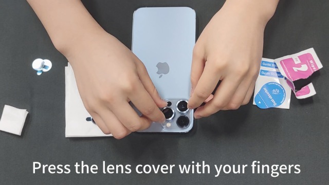 Watch how to install the camera lens protector on Amazon Live