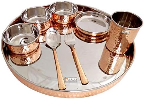 Buy Indian Art Villa Stainless Steel & Copper Traditional Kitchen ...