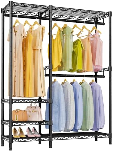 Amazon.com: VIPEK V30 Garment Rack, Heavy Duty Clothes Rack with 7 ...