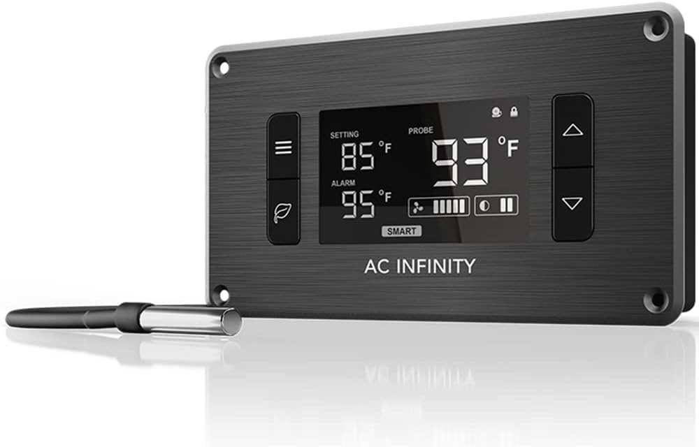 Amazon.com: Wscoficey Fan Controller Temperature Monitor Automatic ...