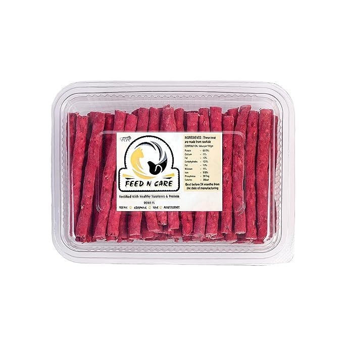 FEED N CARE Rawhide Mutton Flavored Nutritious Munchy Used for Treating ...