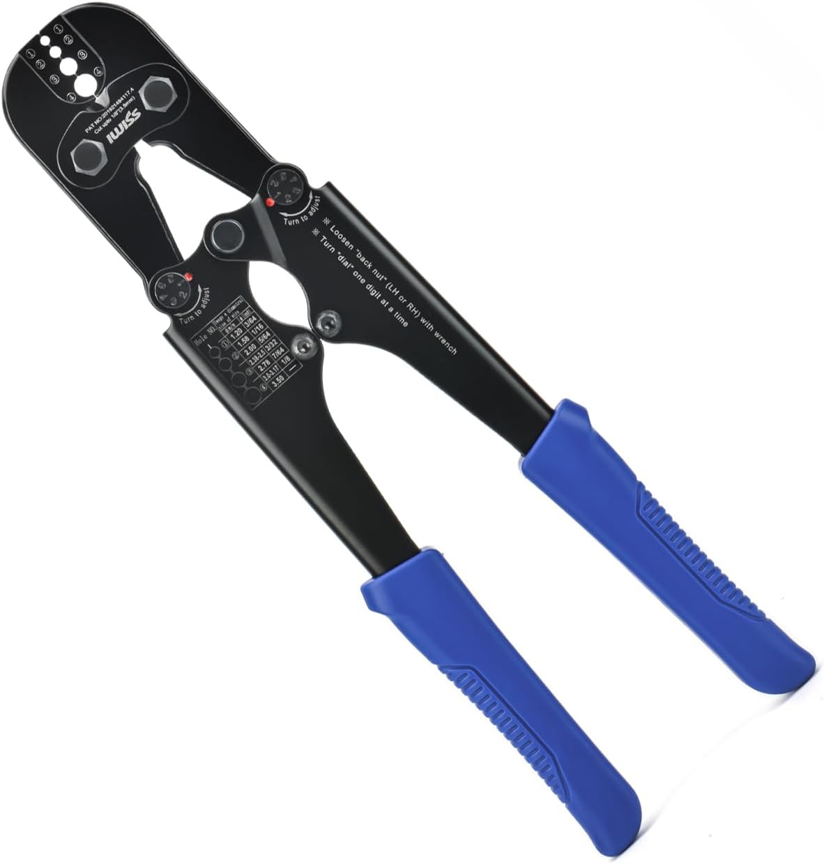 iCrimp Wire Rope Crimping Tool, Wire Cutter, for Aluminum Oval Sleeves ...