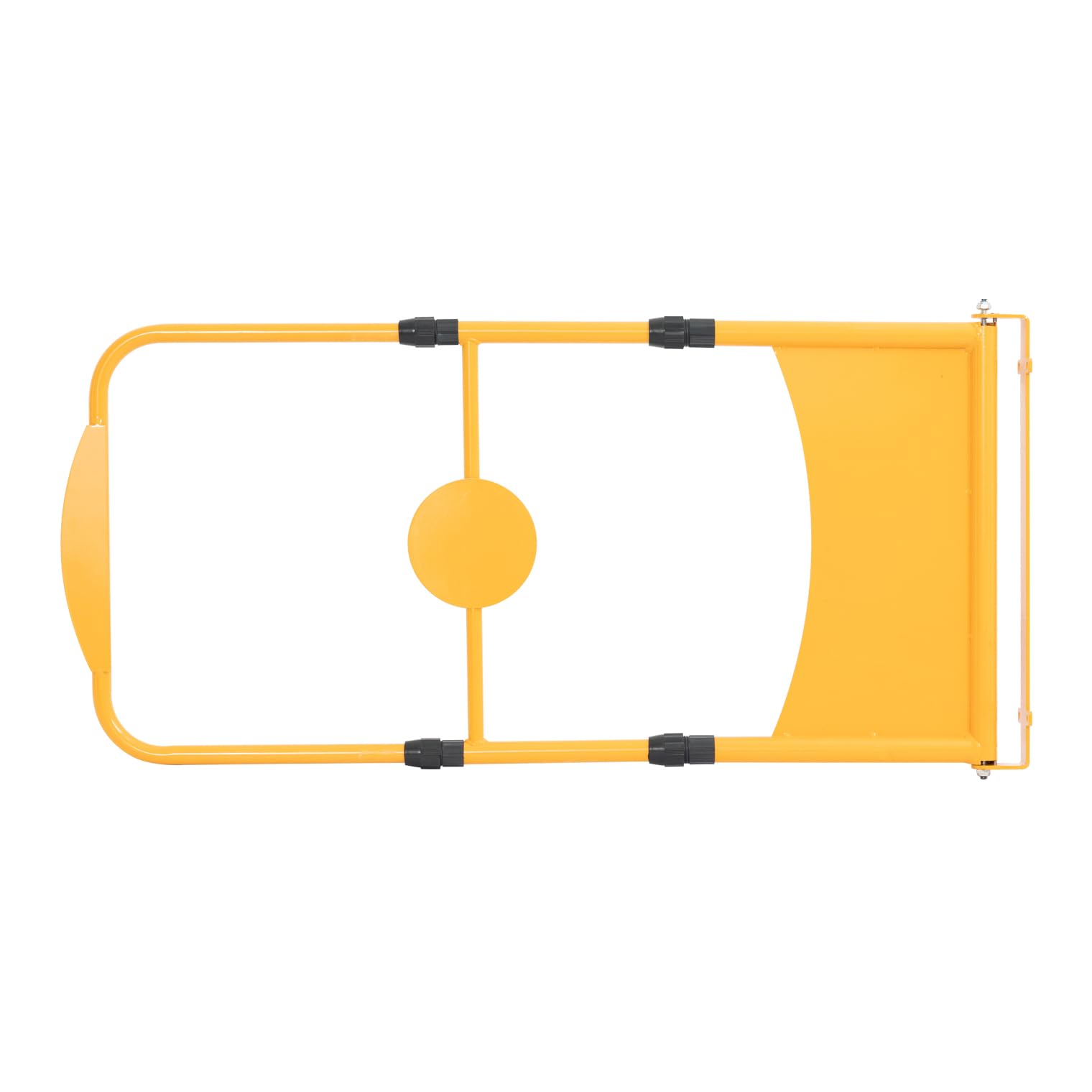 Amazon.com: 24" to 40" W Warehouse Safety Gate, Spring-Loaded Safety ...