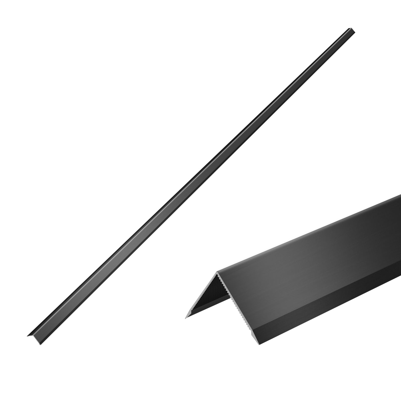 Amazon.com : Aluminum Alloy Black Corner Guards 12PCS Thickness Wall ...