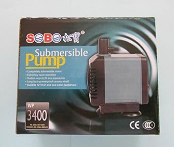 Sobo WP-3400 Submersible Aquarium Pump Head Fountain : Amazon.in: Pet Supplies