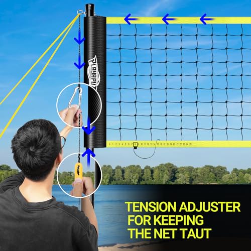 Snapklik.com : PLAYAPUT Portable Volleyball Net System - Outdoor ...