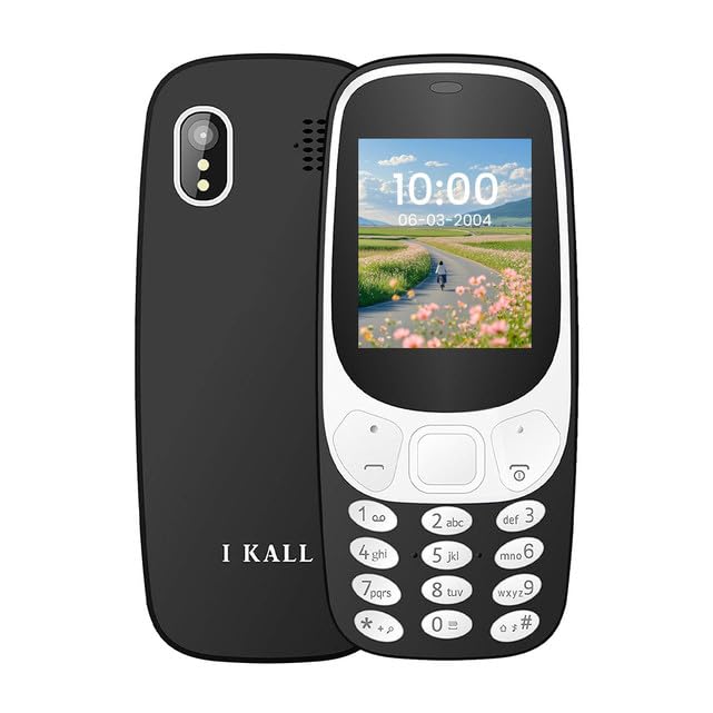 IKALL K3310 + Keypad Mobile Phone with King Talker, Contact Icon, 1.8 ...