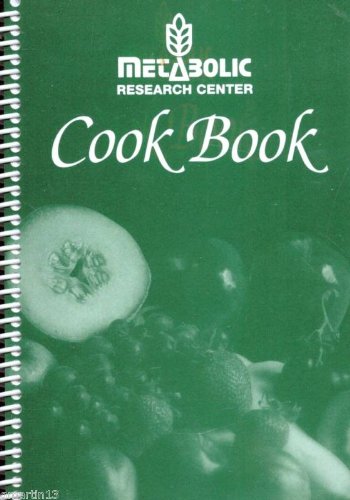 Metabolic Research Center Cookbook: metabolic research center: Amazon ...