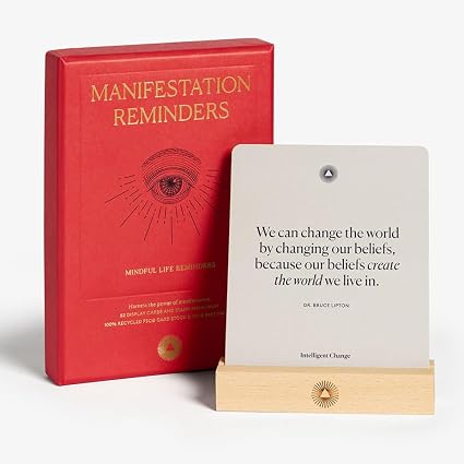 Amazon.com: Intelligent Change Reminders Quote Cards (Manifestation ...