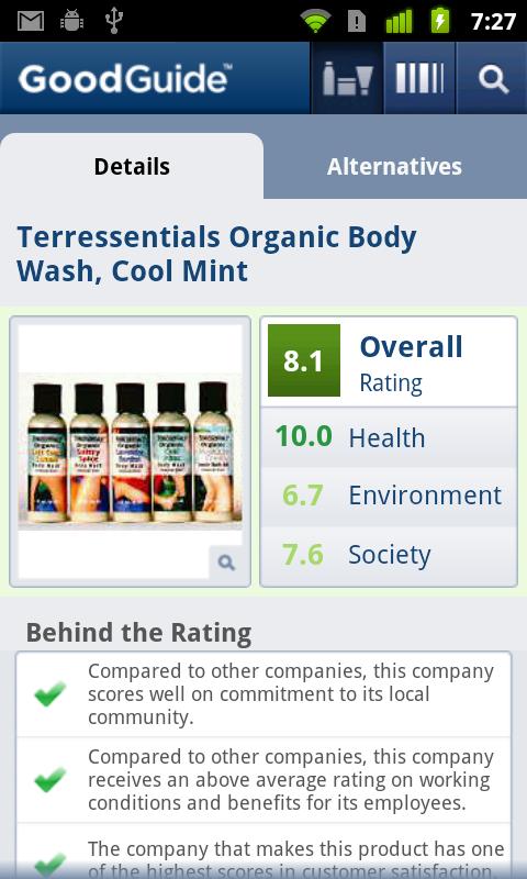 GoodGuide - App on the Amazon Appstore