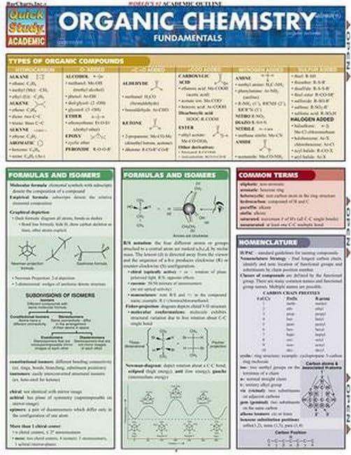 Amazon.com: Organic Chemistry Fundamentals (Quick Study Academic ...