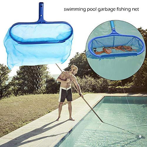 Micha22ya Swimming Pool Leaf Rake Net with Detachable Aluminum Pole ...