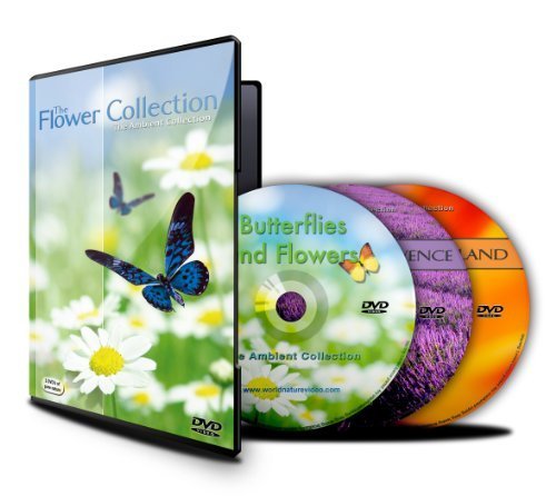 Amazon.com: Relaxation DVDs -The Flower Collection - 3 DVDs-With Nature ...