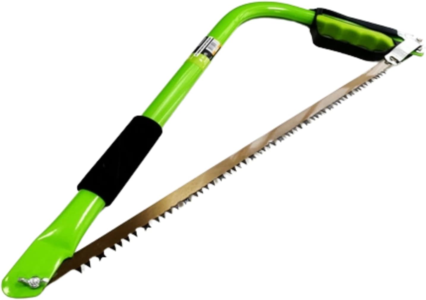 AB Tools 24” Heavy Duty Bow Saw Wood Logs Trees Branches Finger Guard ...