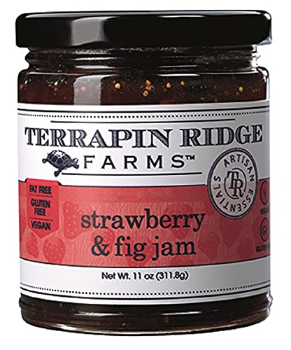 Amazon.com : Terrapin Ridge Farms Gourmet Vegan Strawberry and Fig Jam ...