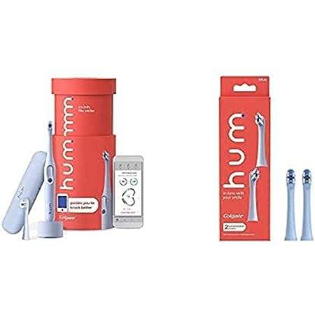 Amazon.com: hum by Colgate Smart Battery Toothbrush Kit, Sonic ...