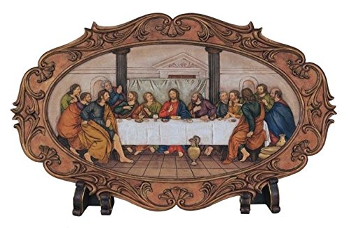StealStreet SS-G-28204 Last Supper Oval Table Top Wall Decoration ...