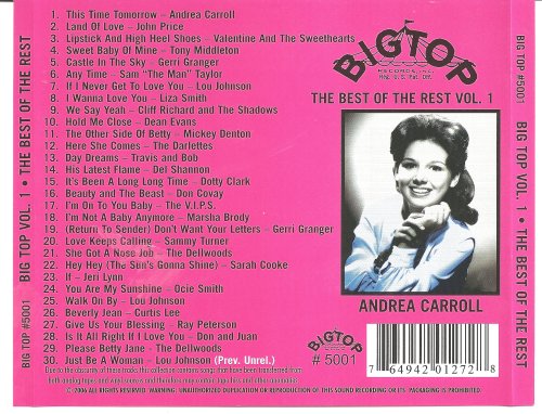 BIG TOP-BEST OF THE REST-VOLUME-1 - Amazon.com Music