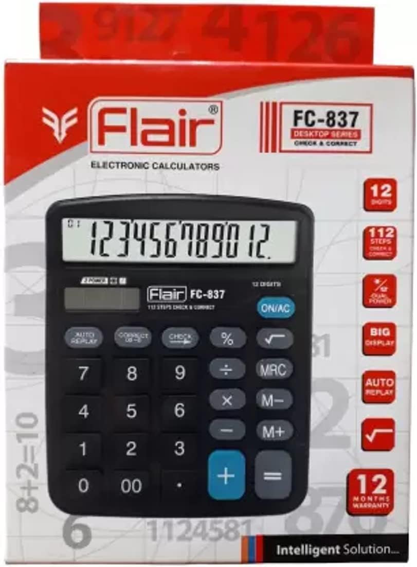 Casio MJ-12Sb Desktop Calculator : Amazon.in: Office Products