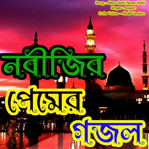 Allahr Nobi Norer Nobi - Cute Voice - Male Version by Aayan on Prime Music